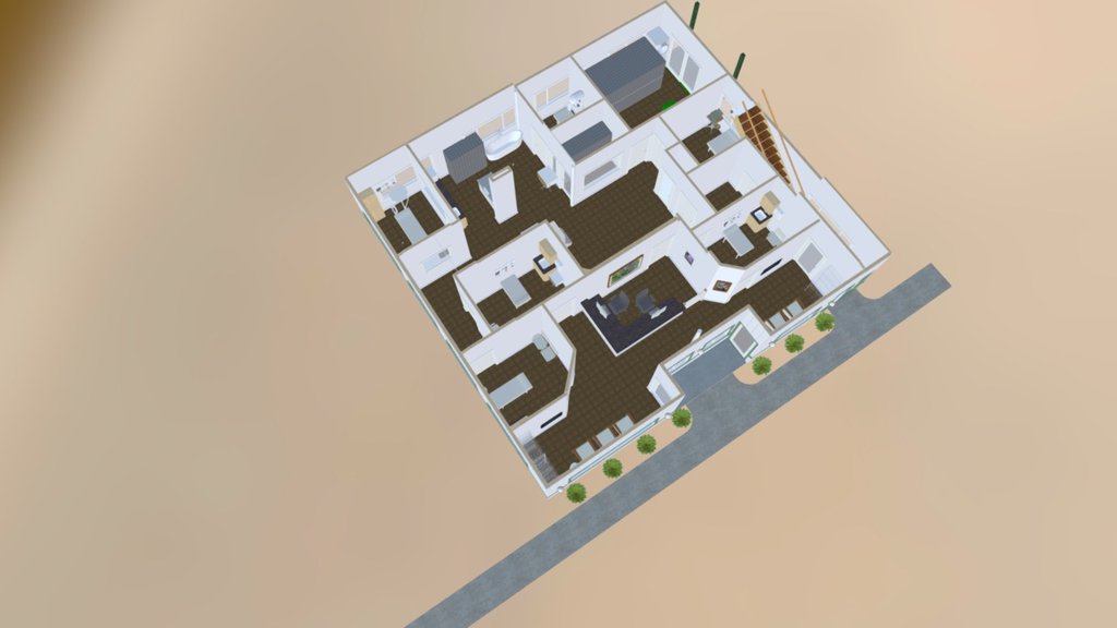 Weeks DVM Floor 1 (4) - 3D model by Pro Draft, Inc. (@prodraft ...