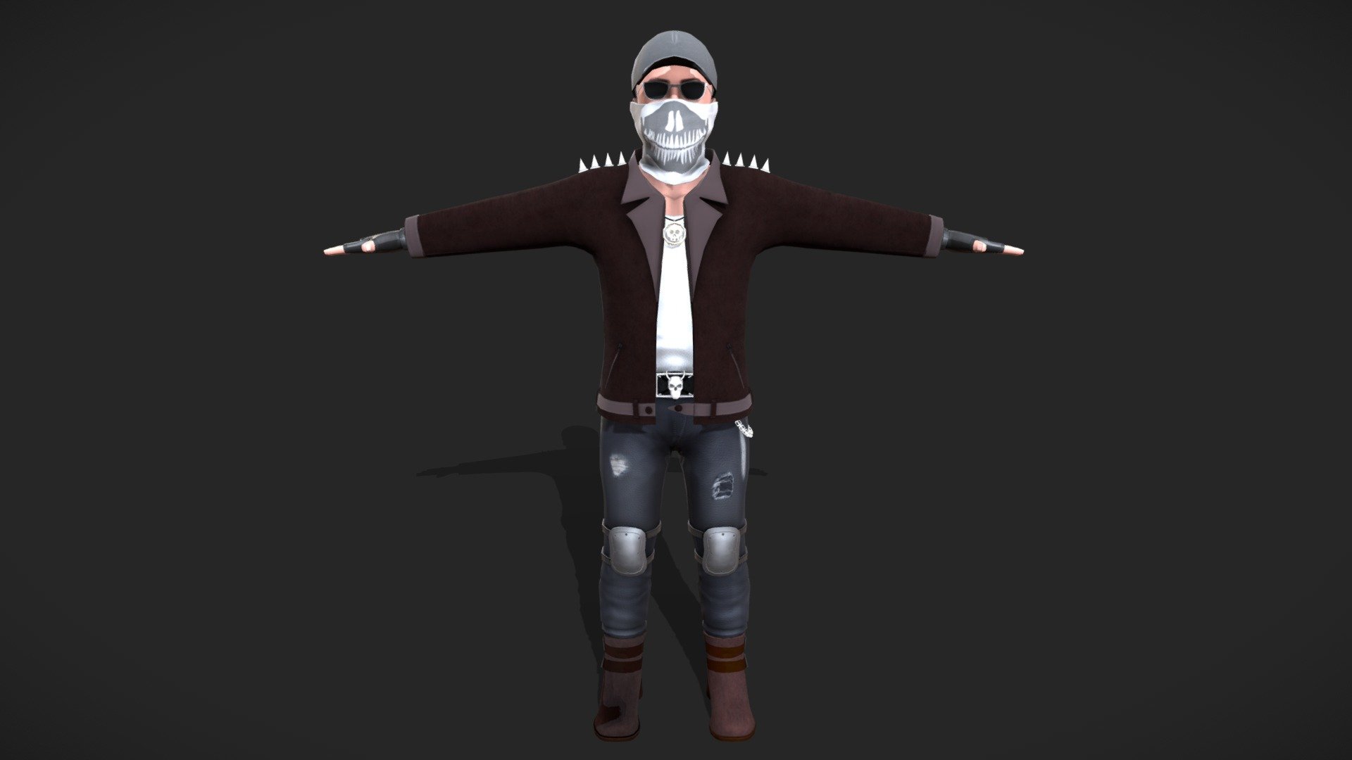 Biker Character Pro - Buy Royalty Free 3D model by TGamesAssets ...