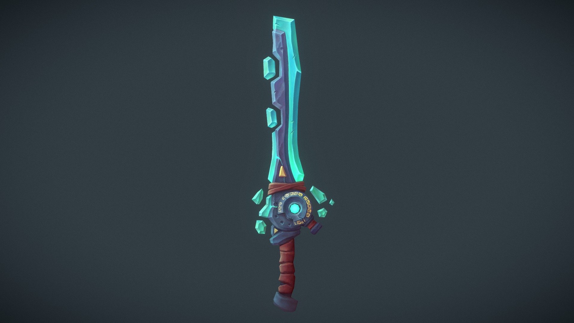Ancient Sword - 3D model by Pavel Ruzanov (@yumenodev) [d6444bf ...
