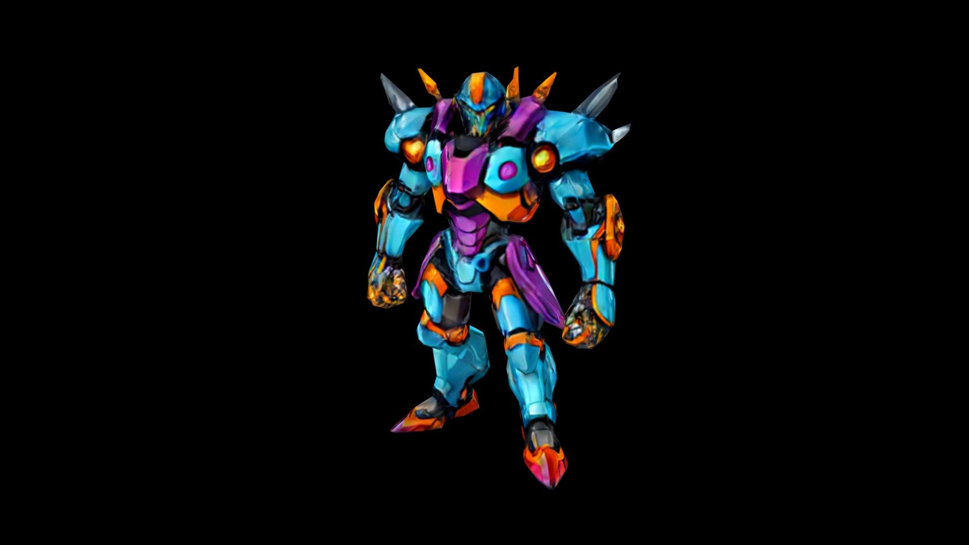 A vibrant and dynamic character, this animated r - Download Free 3D ...