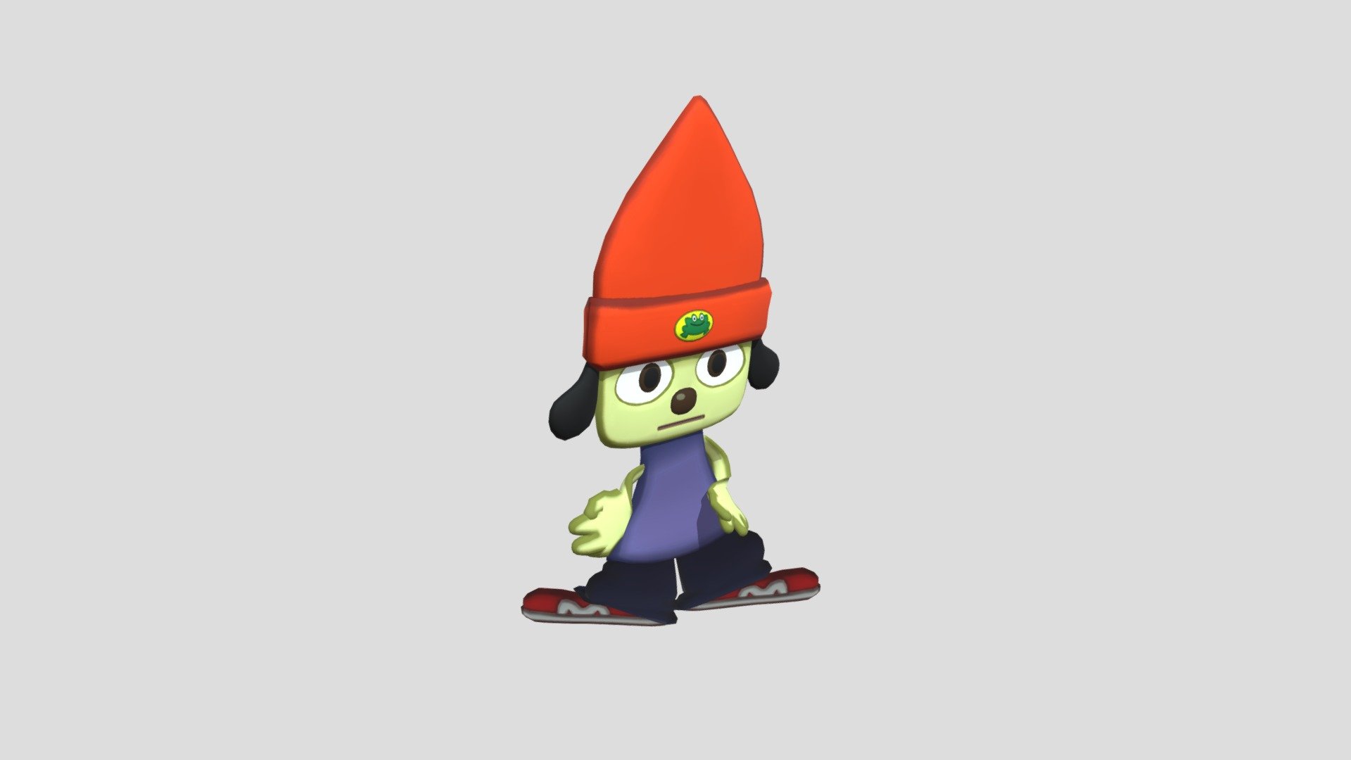 Parappa The Rapper Doing the Toothless Dance - Download Free 3D model ...