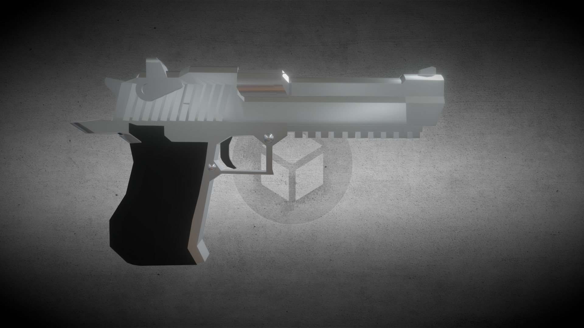 Low Poly Desert Eagle Mark XIX - Download Free 3D model by Alpaca Studio (@12screamingLlamas ...