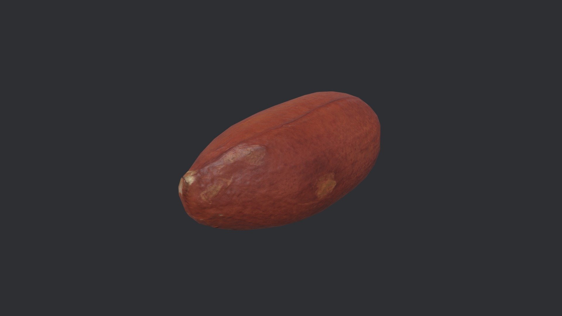 Peanut Kernel With Skin 1 - Buy Royalty Free 3D model by James West ...