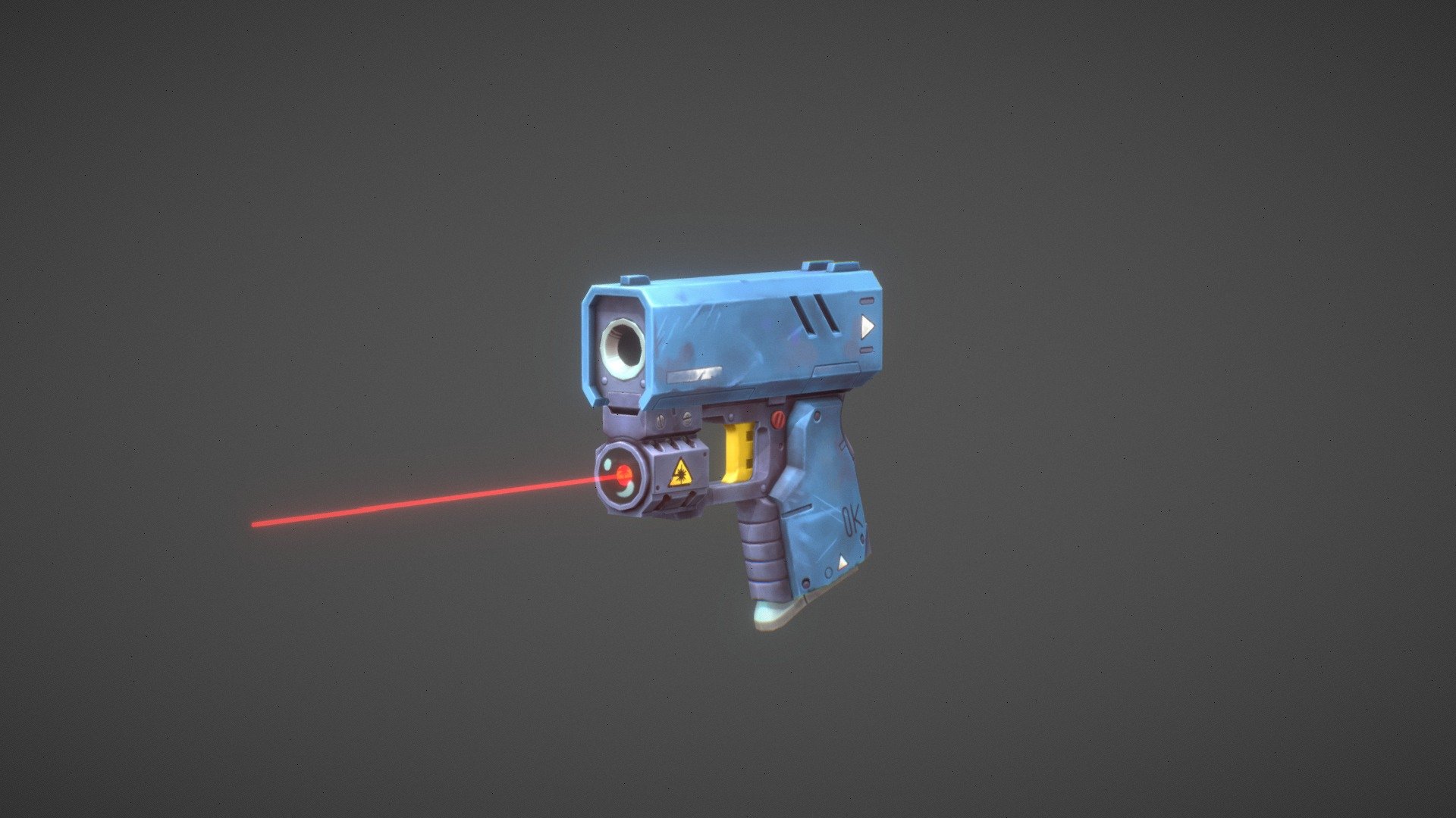Compact personal defense gun - 3D model by felagund [d6498ef] - Sketchfab