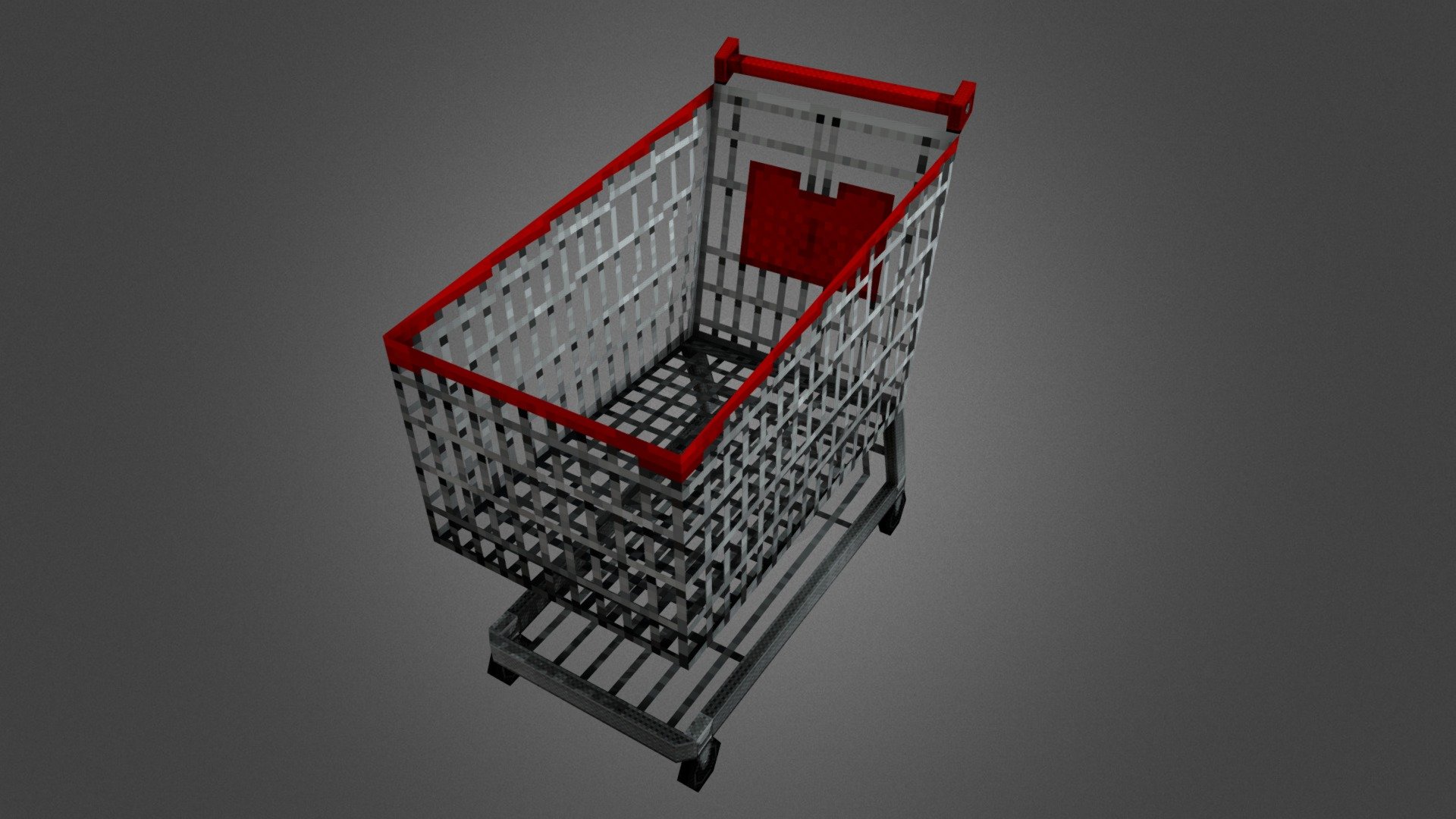 PSX Low-poly Shopping Cart - Download Free 3D model by korkskrew2000 ...