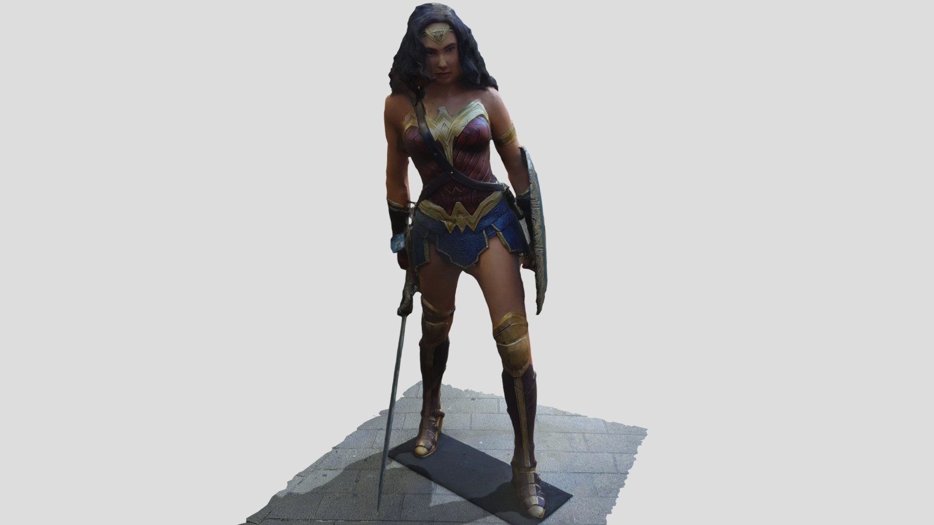 Wonder Woman Altizue OBJ (2) - Download Free 3D model by kova484 ...