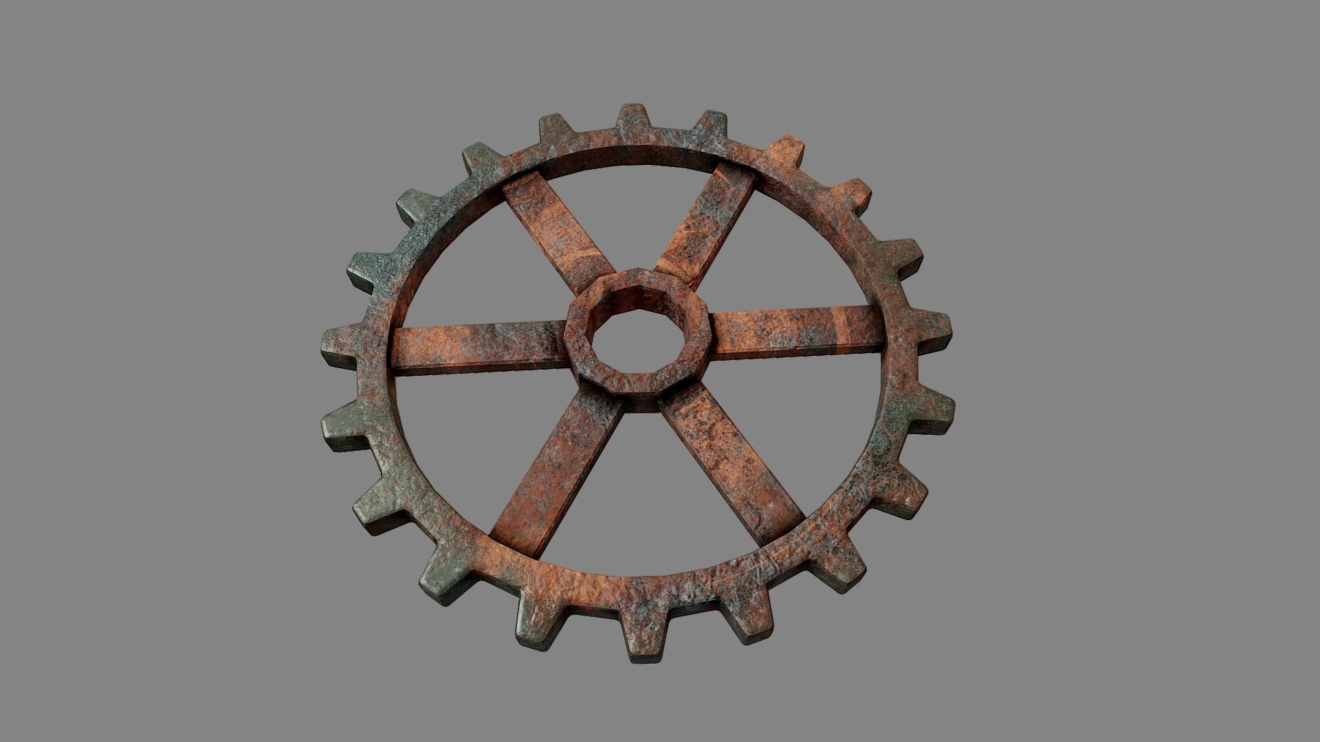 Metal Scrap: Gear Medium - Download Free 3D model by Carolina_Choong ...