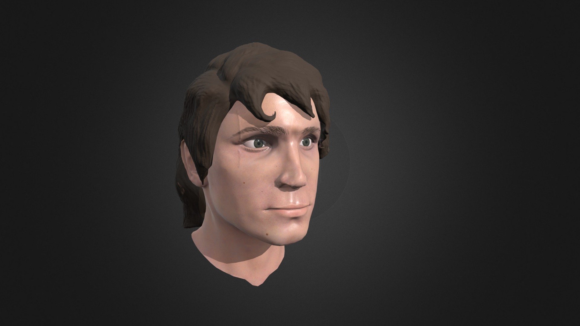 Anakin Skywalker Bust - 3D model by Jordan Ashton Talley ...