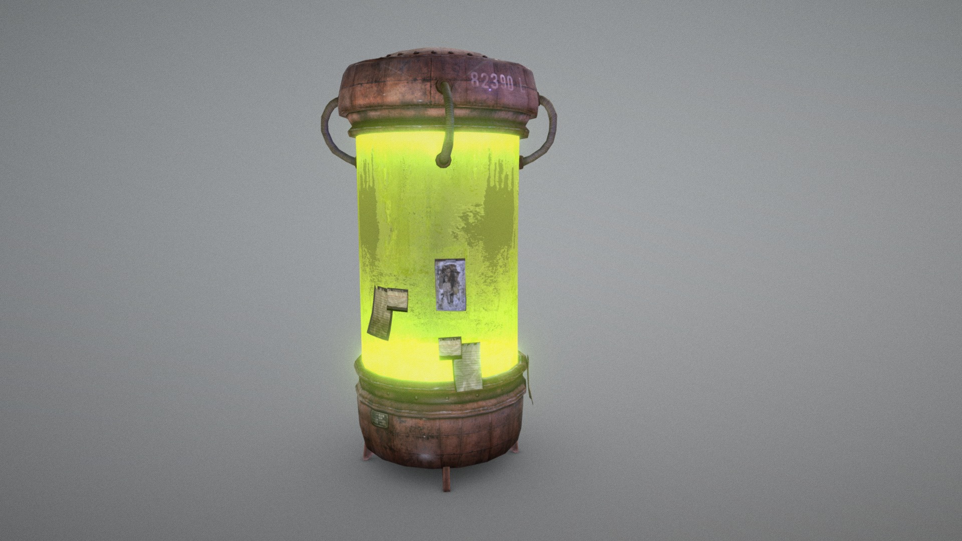 Steampunk Test Tube - 3D model by lesterteo [d64e2c4] - Sketchfab