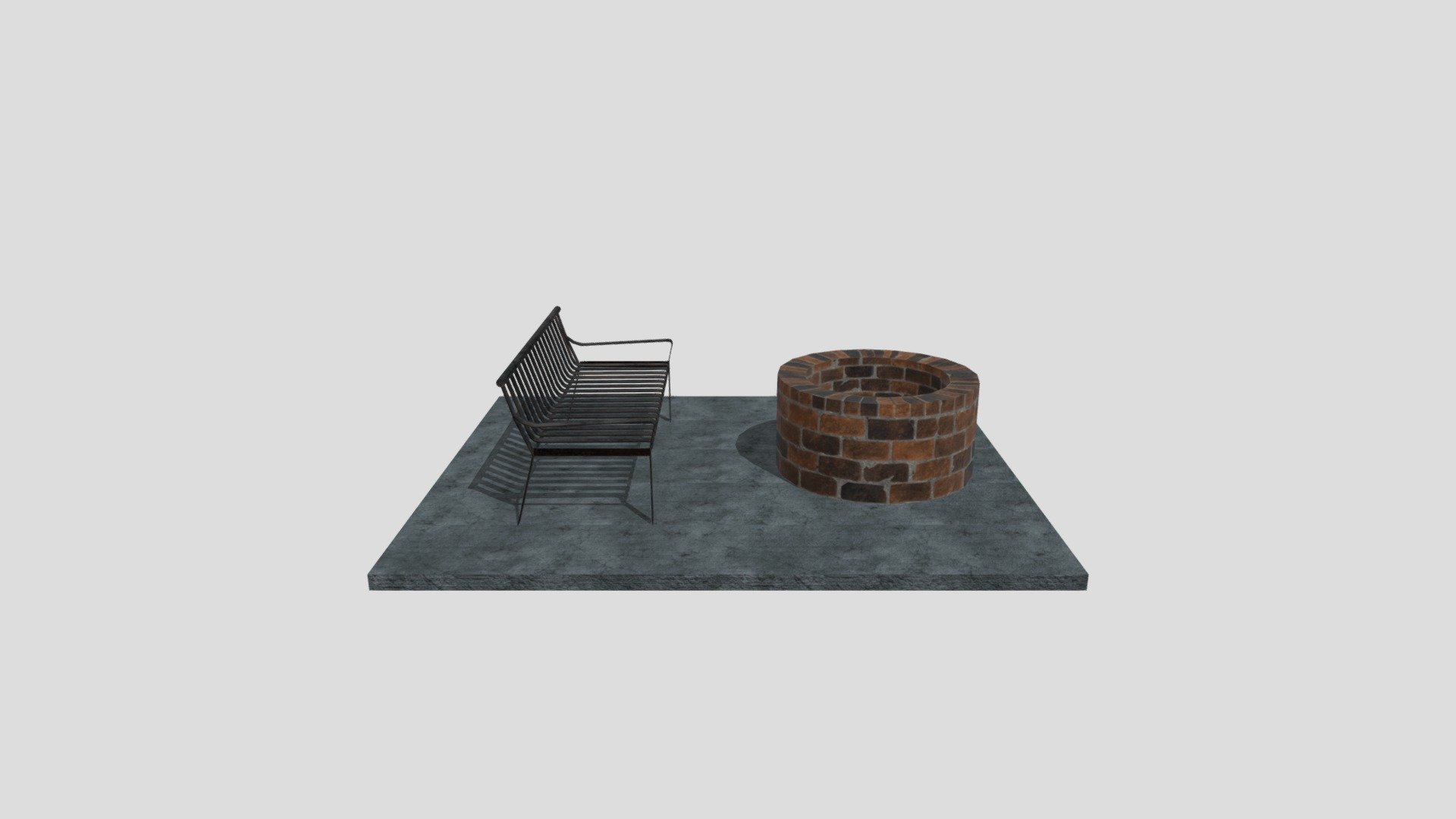 Bench - 3D model by 3DIllusionArtist [d64e37e] - Sketchfab