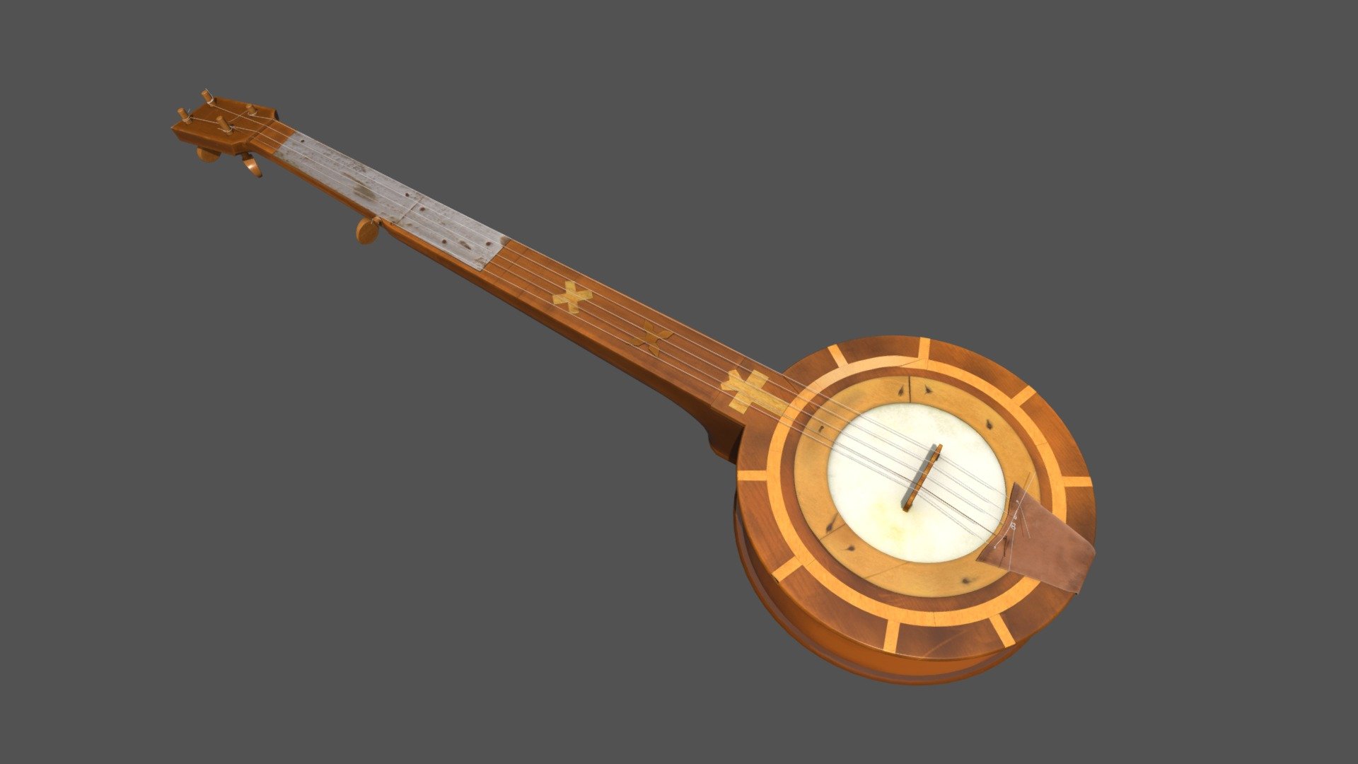 Mountain Banjo - 3D model by Monimation [d64f02f] - Sketchfab