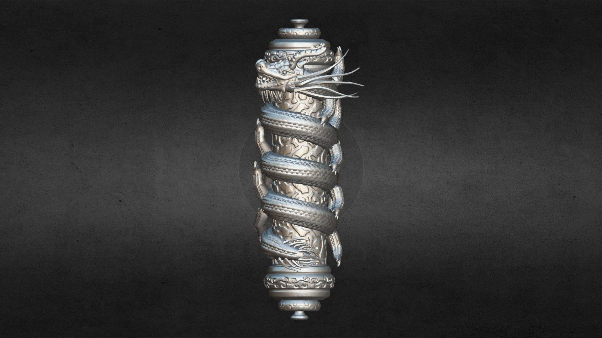 DRAGON SCROLL - 3D model by nguyenducthanhst16 [d64f053] - Sketchfab