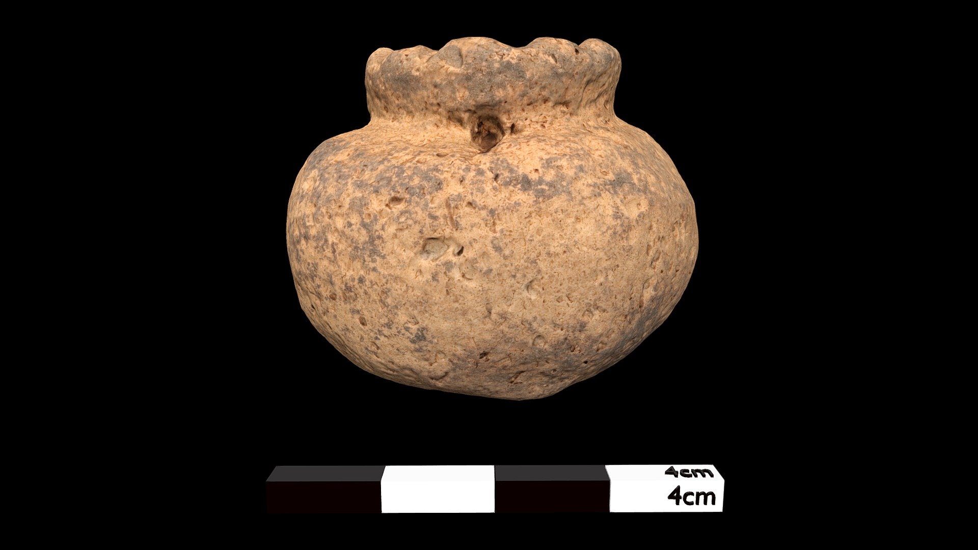 Oneota Culture Miniature Ceramic Vessel - 3D model by danderson4 ...