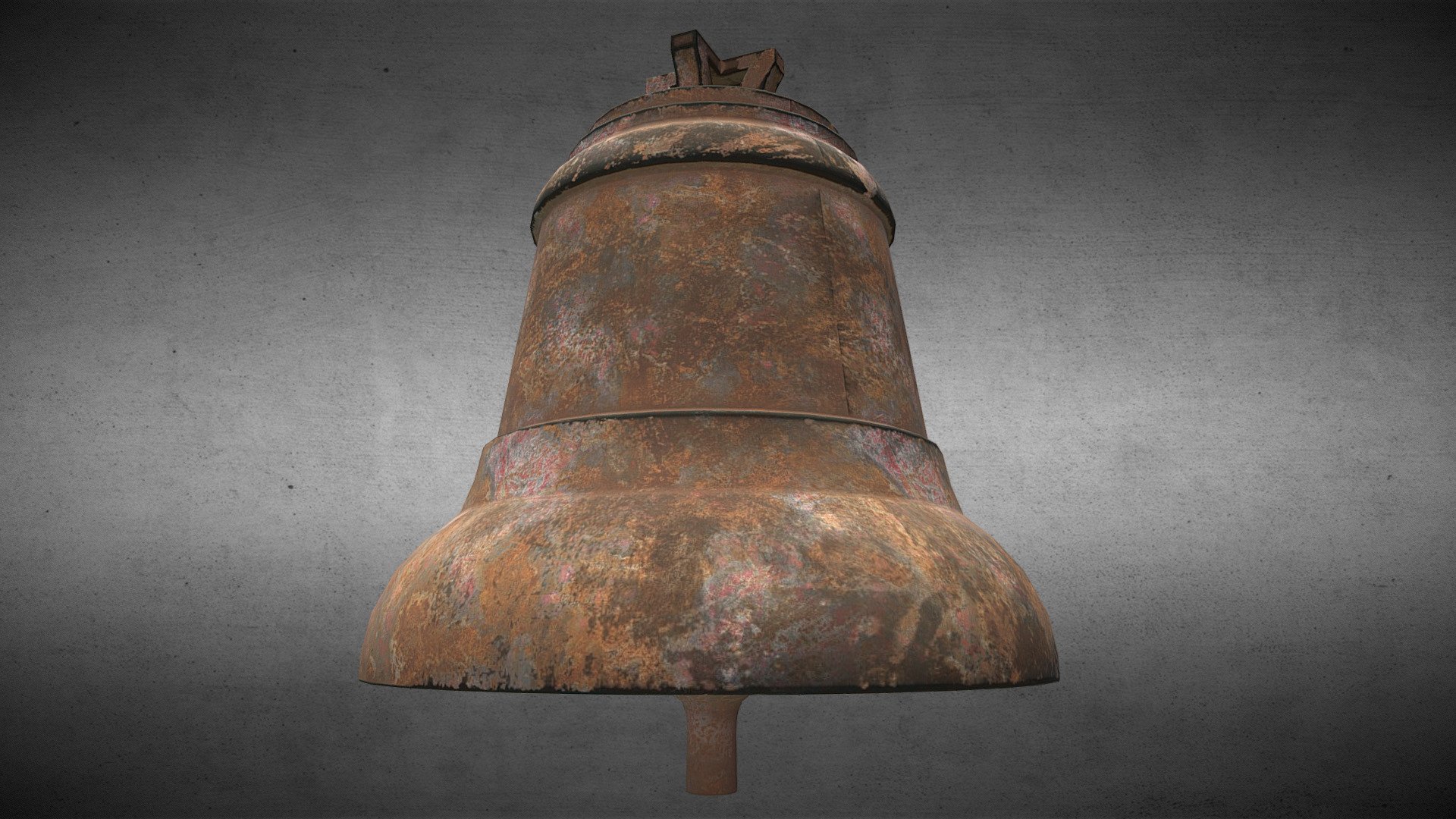 Old Rusty Bell - Download Free 3D model by Alexandru Jardan ...