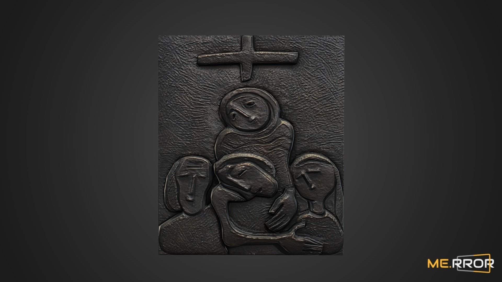 [Game-Ready] Christian art Relief 13 - Buy Royalty Free 3D model by ME ...