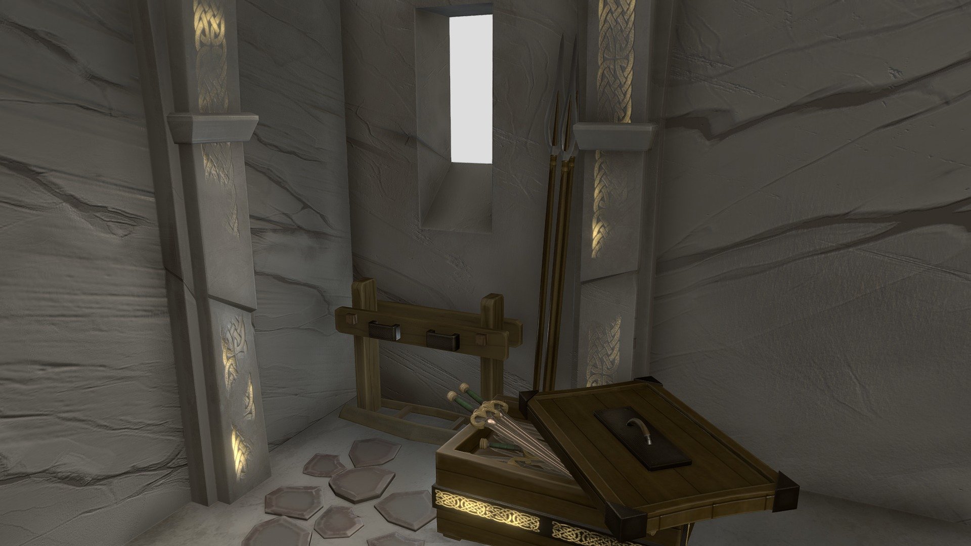 Rohan Helm's Deep - 3D model by Mikhail Ladygin (@Omanit) [d652633 ...