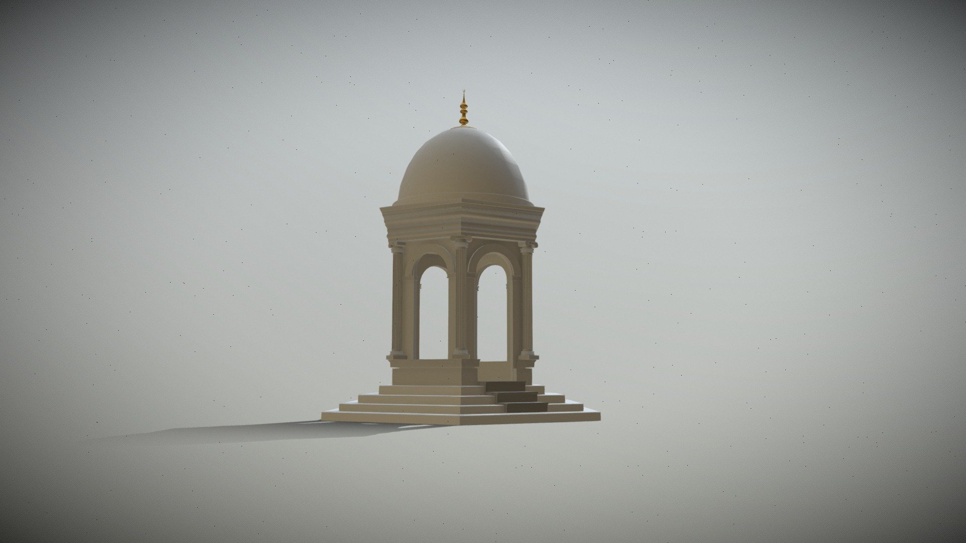 Arabic Style Gazebo - 3D model by Aamir Shah (@aamirshah) [d65274f ...