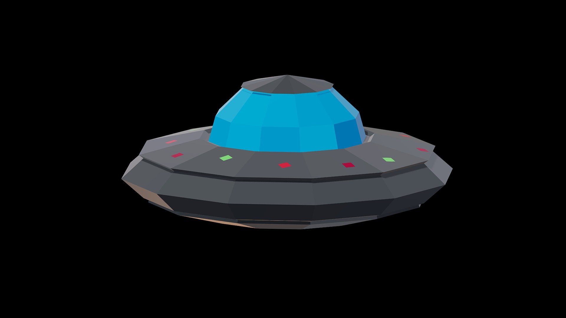 Low poly UFO - Download Free 3D model by Polymotion (@AAV_s_models ...