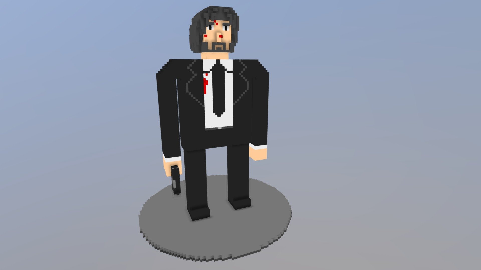John Wick - 3D model by THEBLACK77 (@THEBLACK77) [d6559a3] - Sketchfab