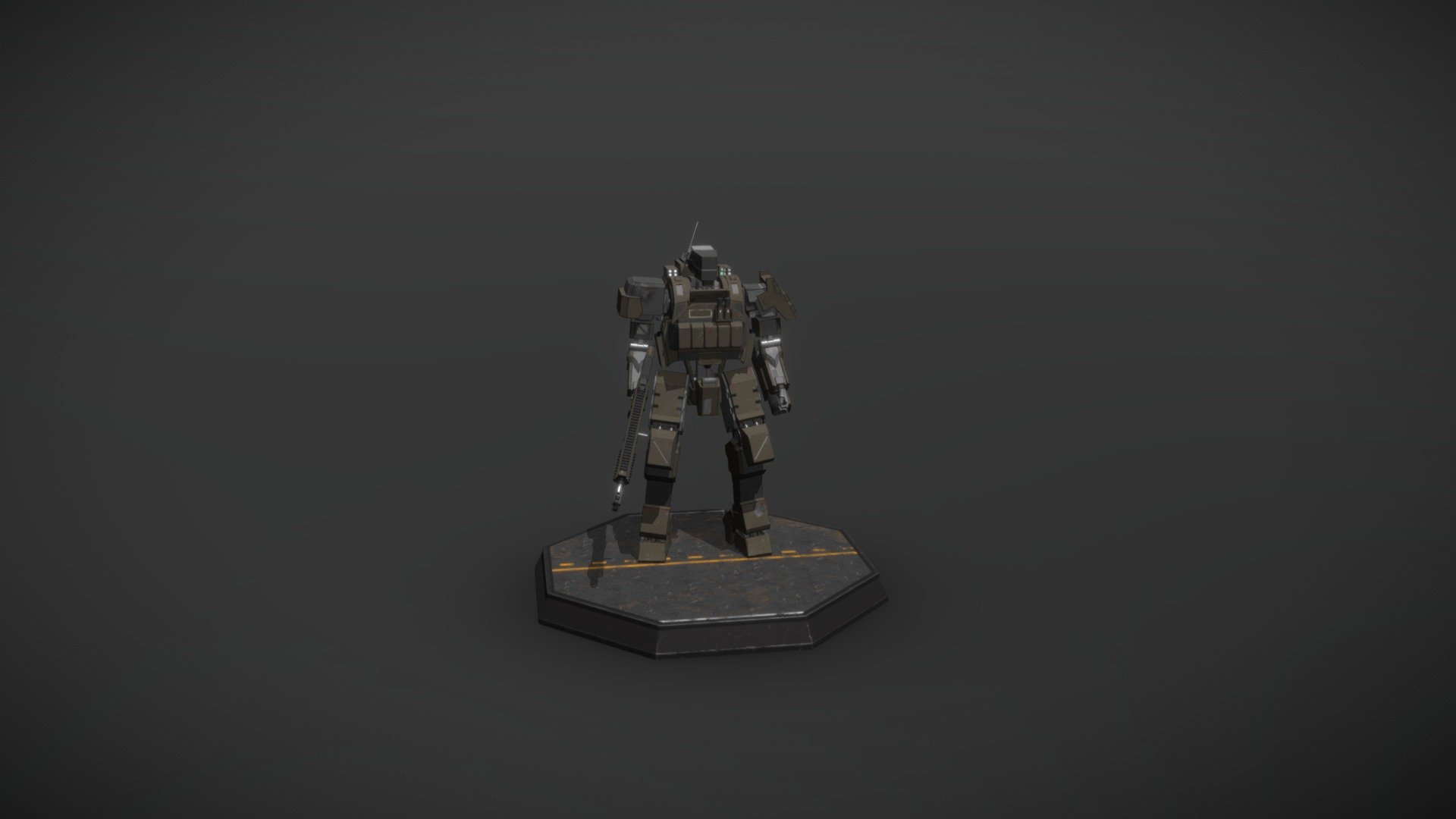 AKB-22 Light Armor Mecha Unit - 3D model by John Miele (@mielejohn ...