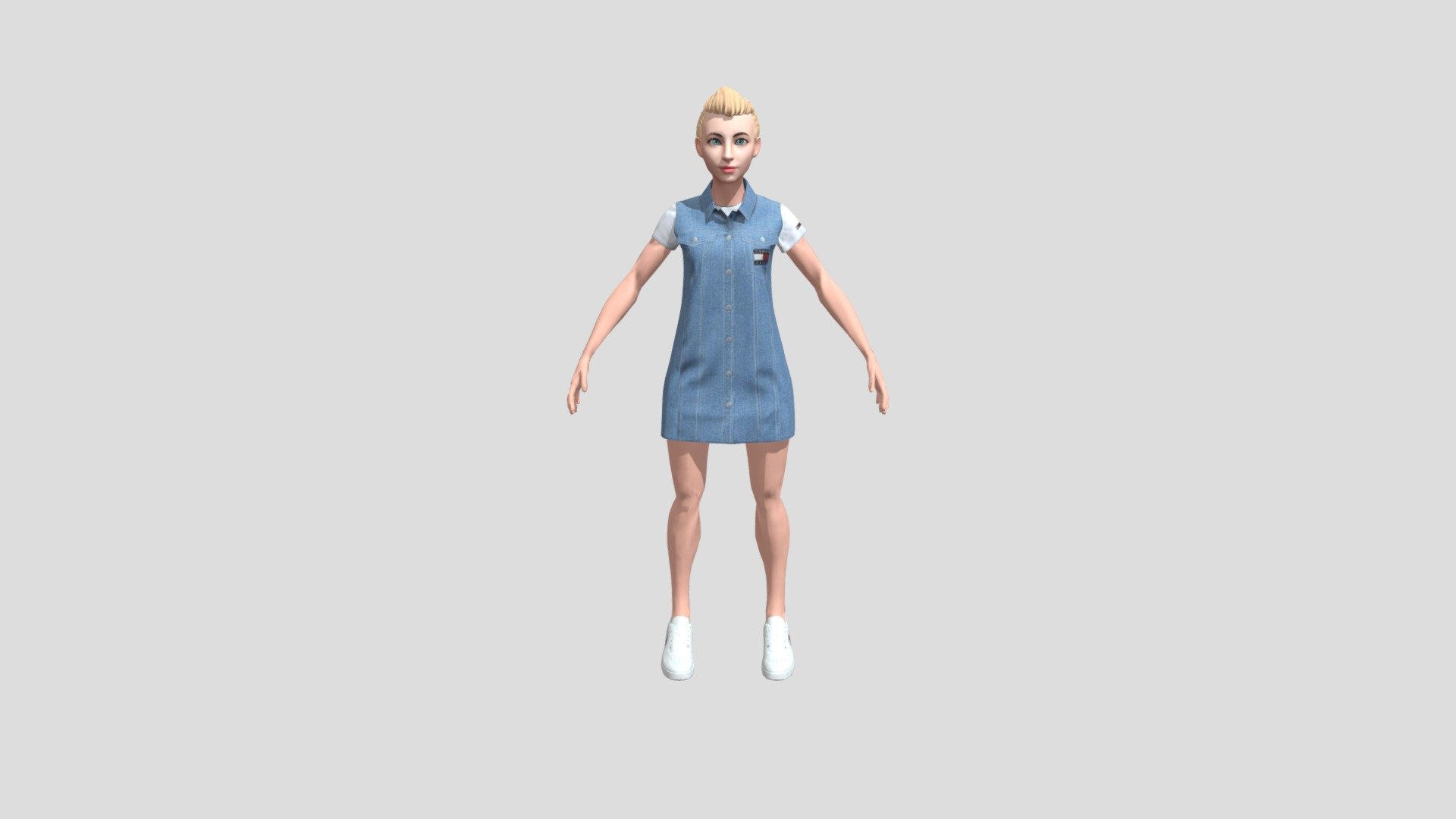 My Ready Player Me avatar - Download Free 3D model by Michelle.Excell ...