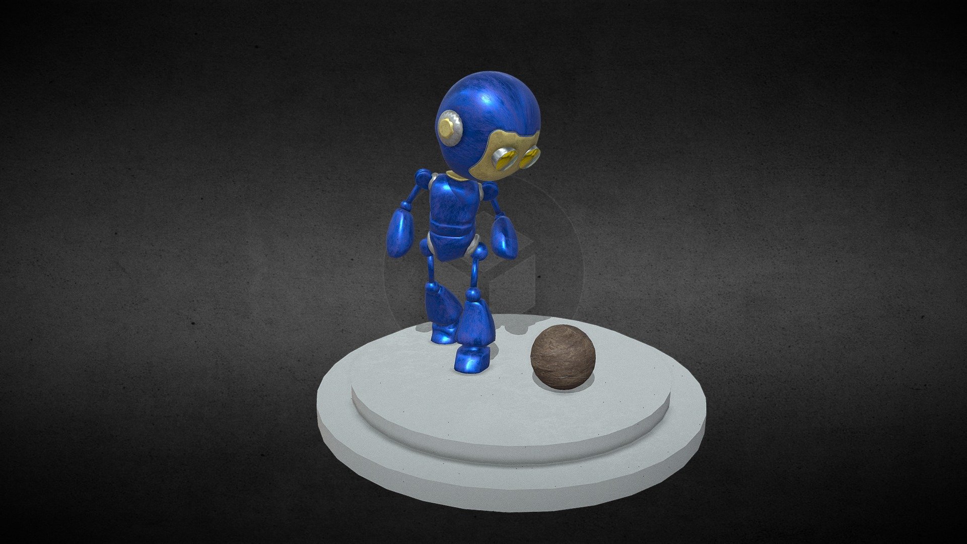 Character - Iron Monk - 3D model by Jean Carlo (@jcarloz7) [d658b50 ...