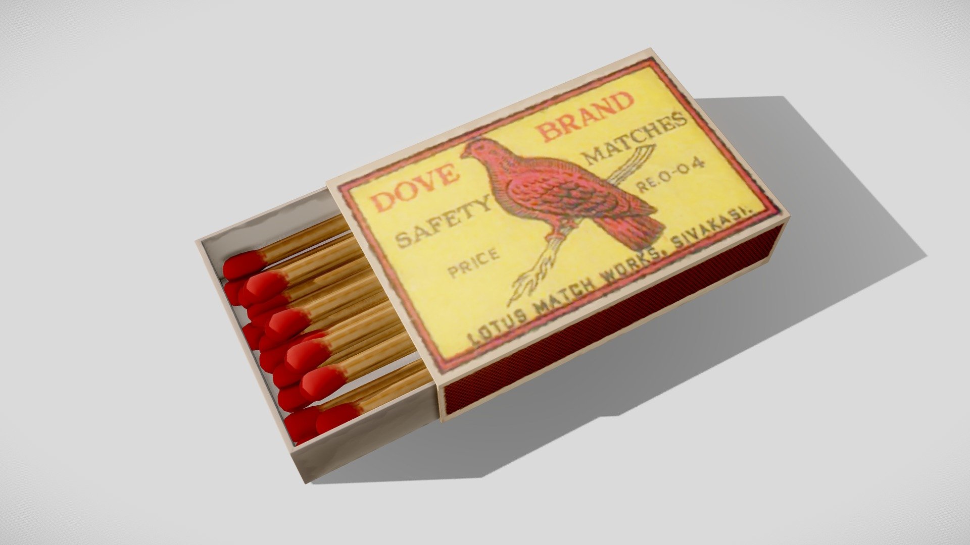 Matchbox Stylized - Download Free 3D model by Edmund 3D (@edmund3d ...