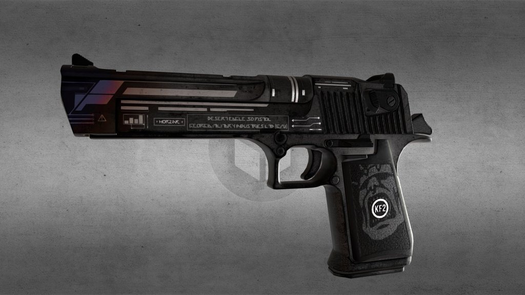 Reboot_Deagle - 3D model by poison_blade [d65951b] - Sketchfab