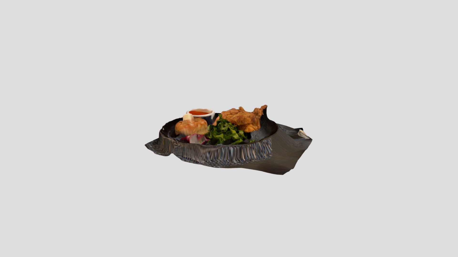 Fried Chicken - Download Free 3D model by cpetracco [d6598de] - Sketchfab