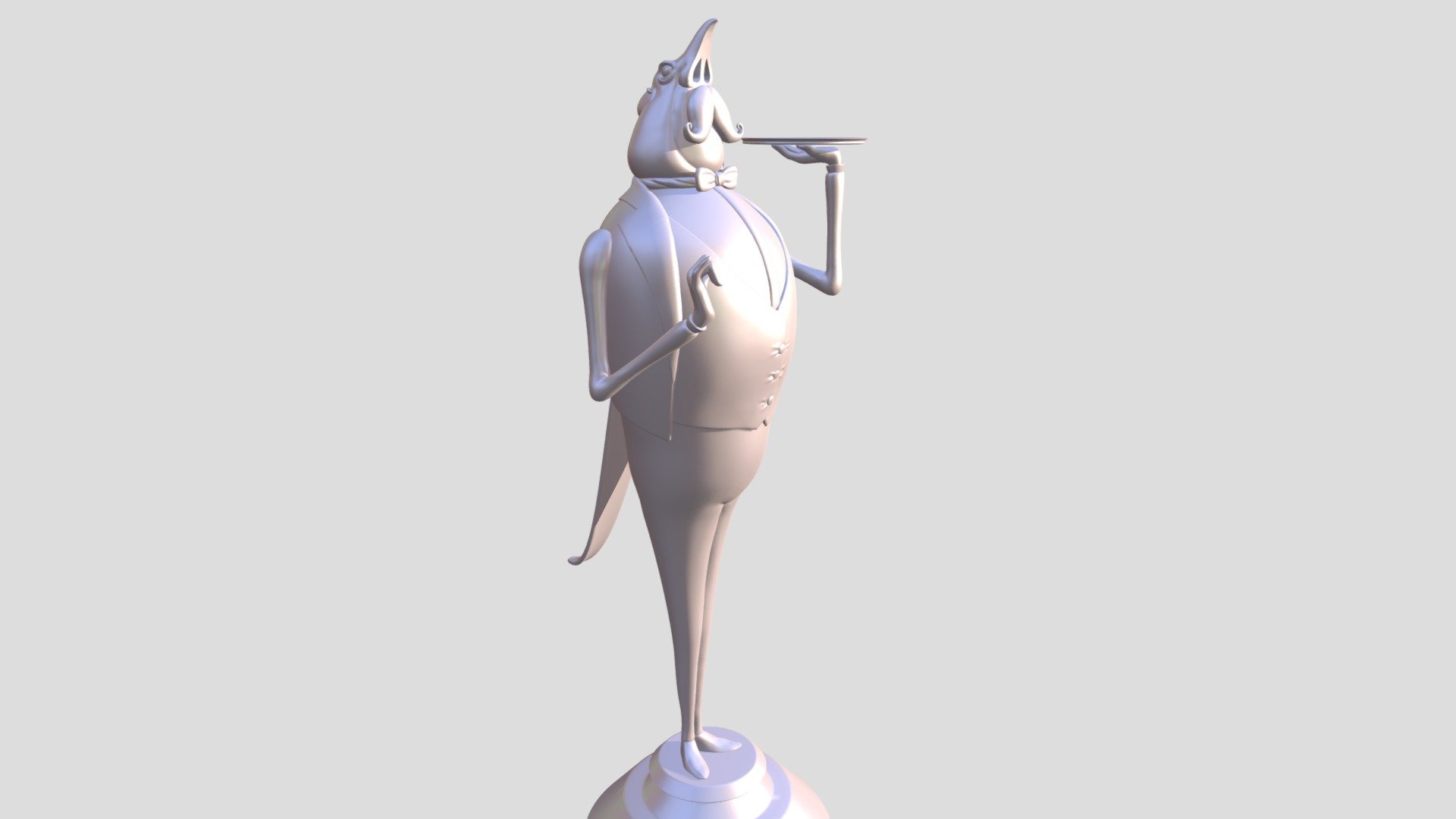 Corpse Bride_Chamberlain - 3D model by liyuchen [d65bc84] - Sketchfab