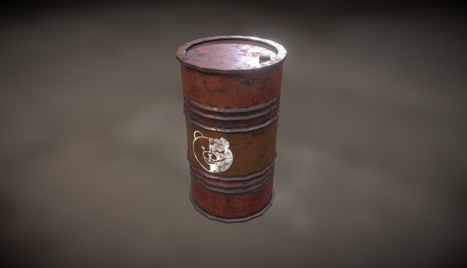 Rusty Oil Barrel - 3D model by genzs [d65c21d] - Sketchfab