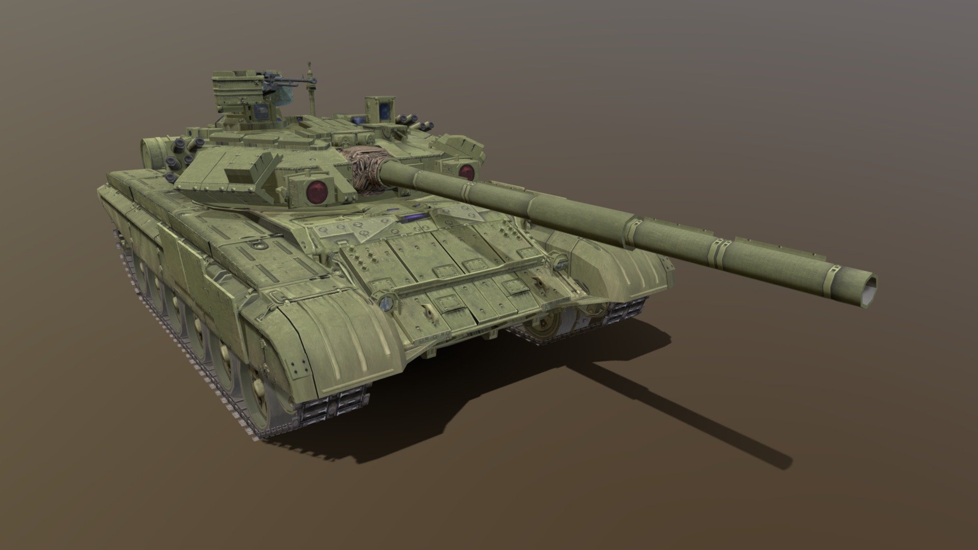 T-90A - Download Free 3D model by 42manako [d65cc8e] - Sketchfab