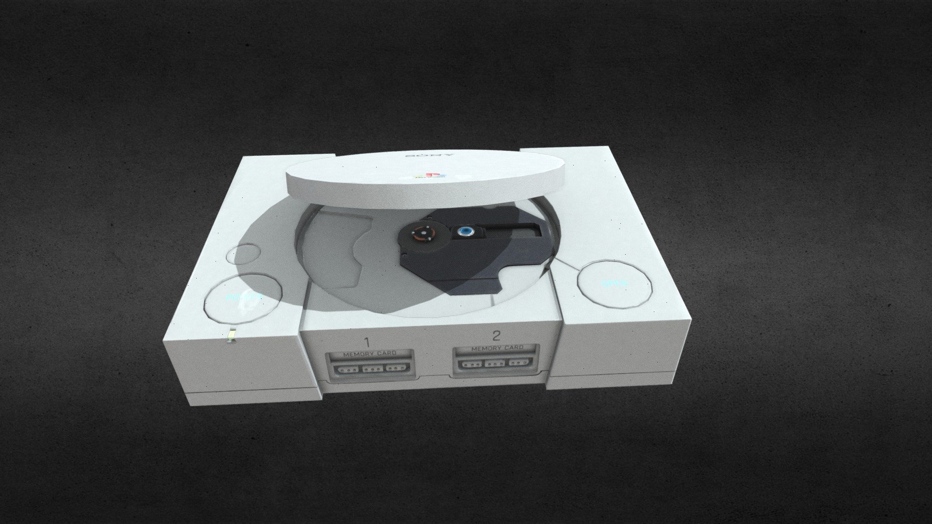 PS ONE LP - 3D model by Takugava3DS (@mikhailpagava) [d65e391] - Sketchfab