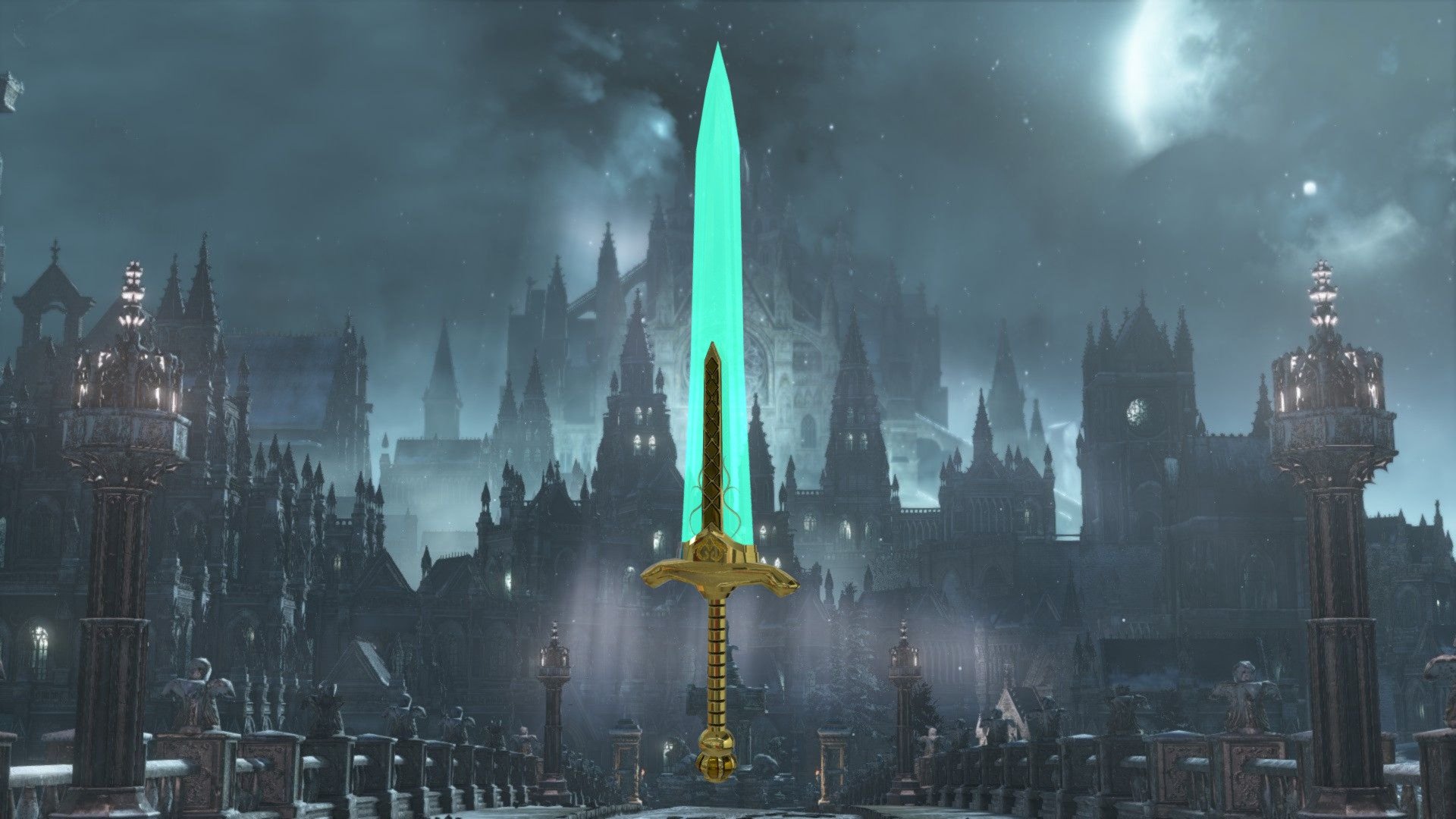 Moon Light Great Sword - 3D model by PlattIntroTo3d [d65e906] - Sketchfab