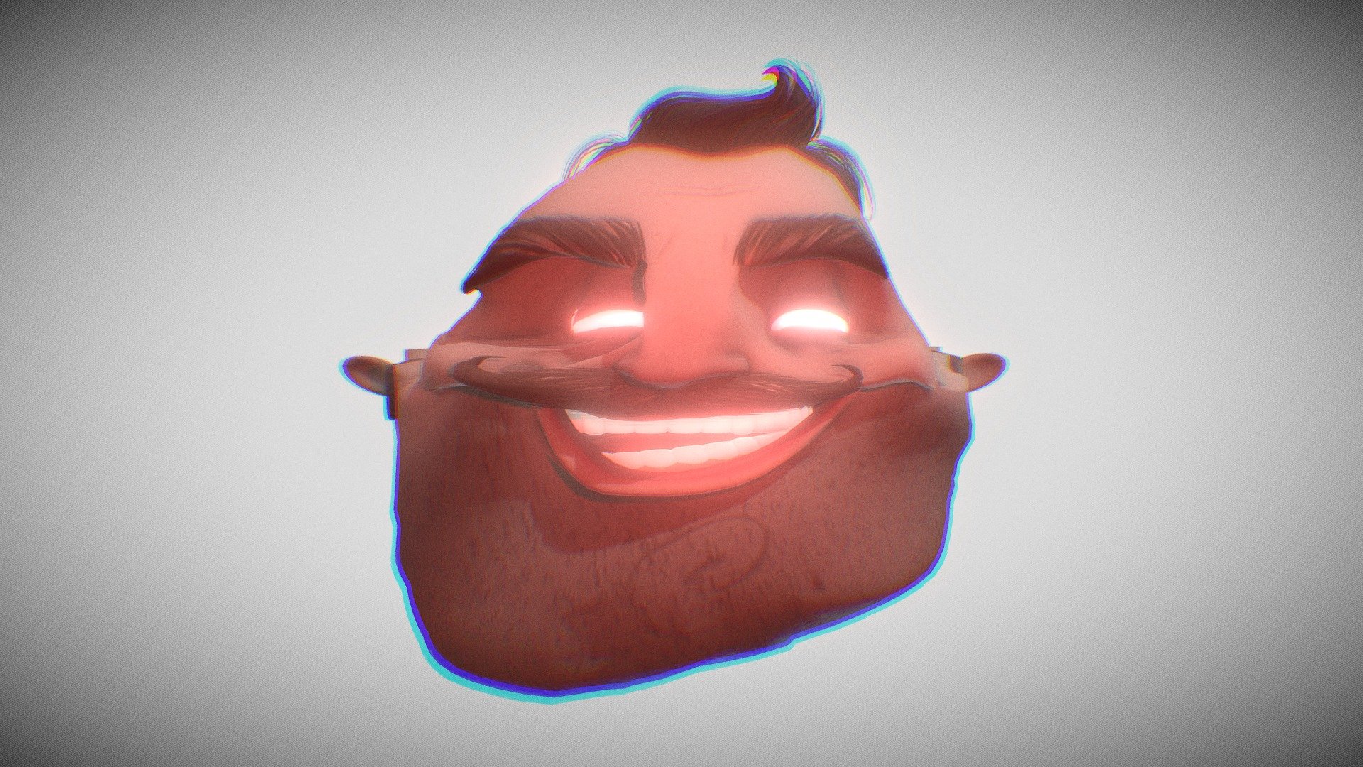 Neighbor Troll Face Download Free 3d Model By Ms Bewwy D660244