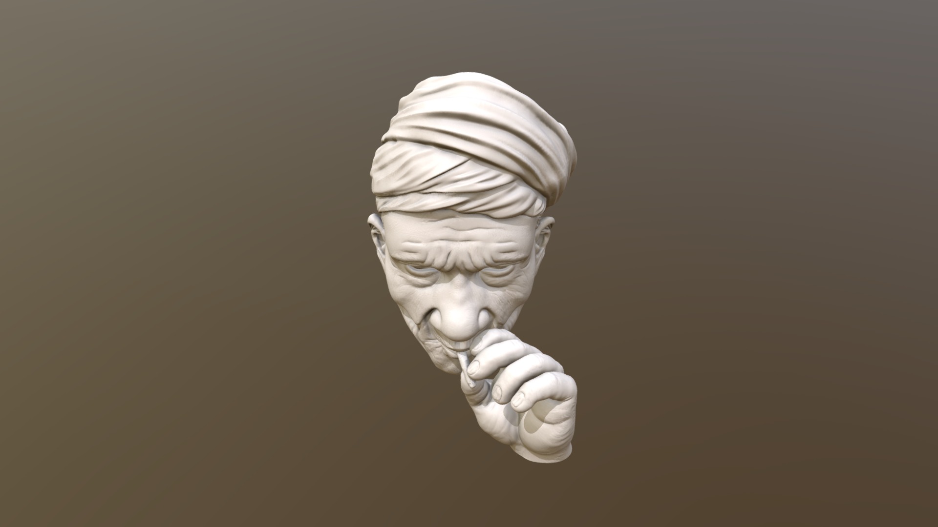 old man - 3D model by sebinmp [d66080d] - Sketchfab