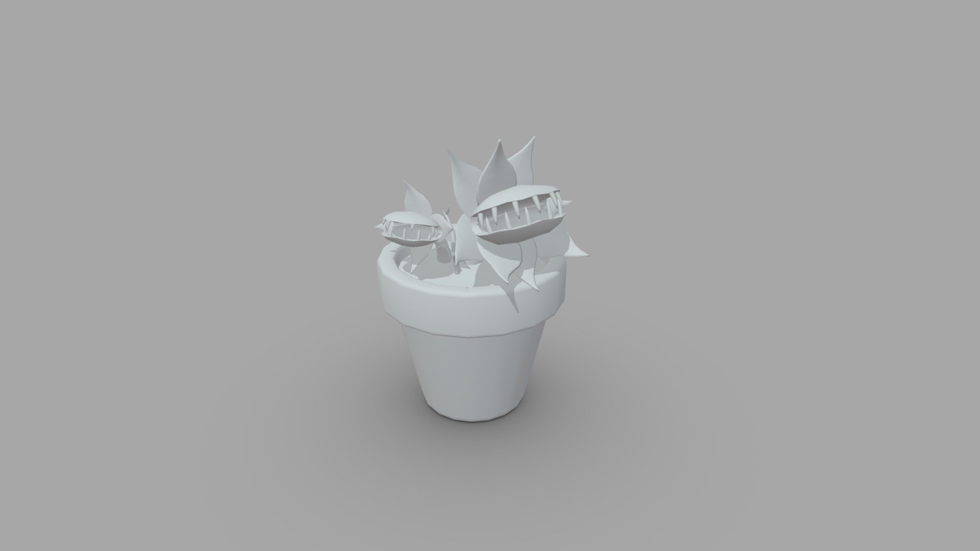 Venus Fly Trap Monster - 3D model by FinnPizzey [d660b58] - Sketchfab