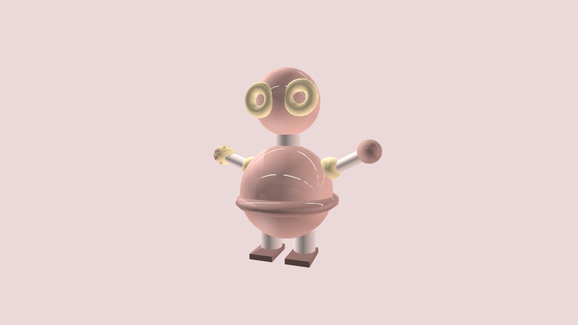 Robot - 3D model by lanienguyenn [d660fc9] - Sketchfab
