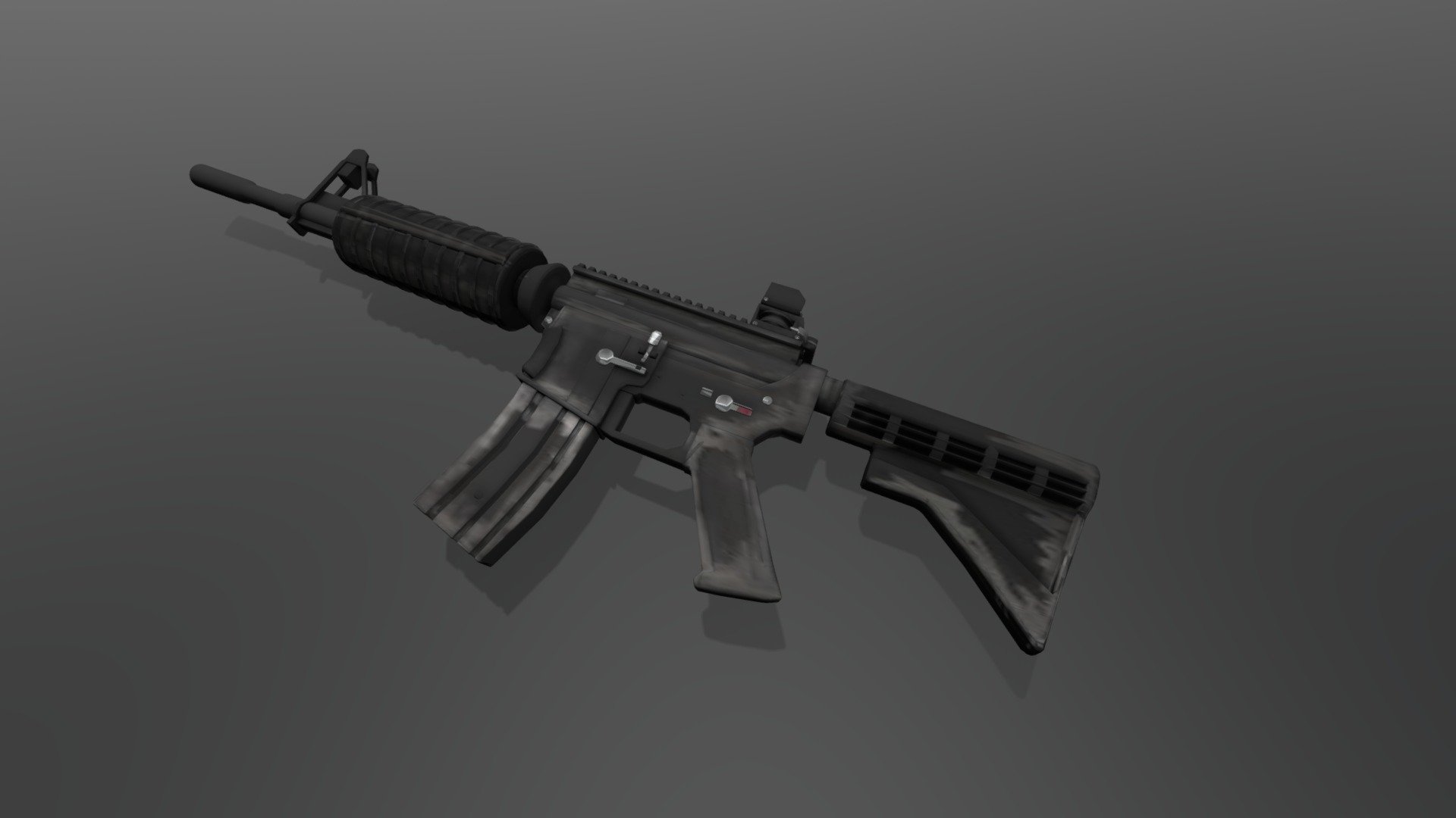 M4A4 - Download Free 3D model by gergilin [d6614ad] - Sketchfab