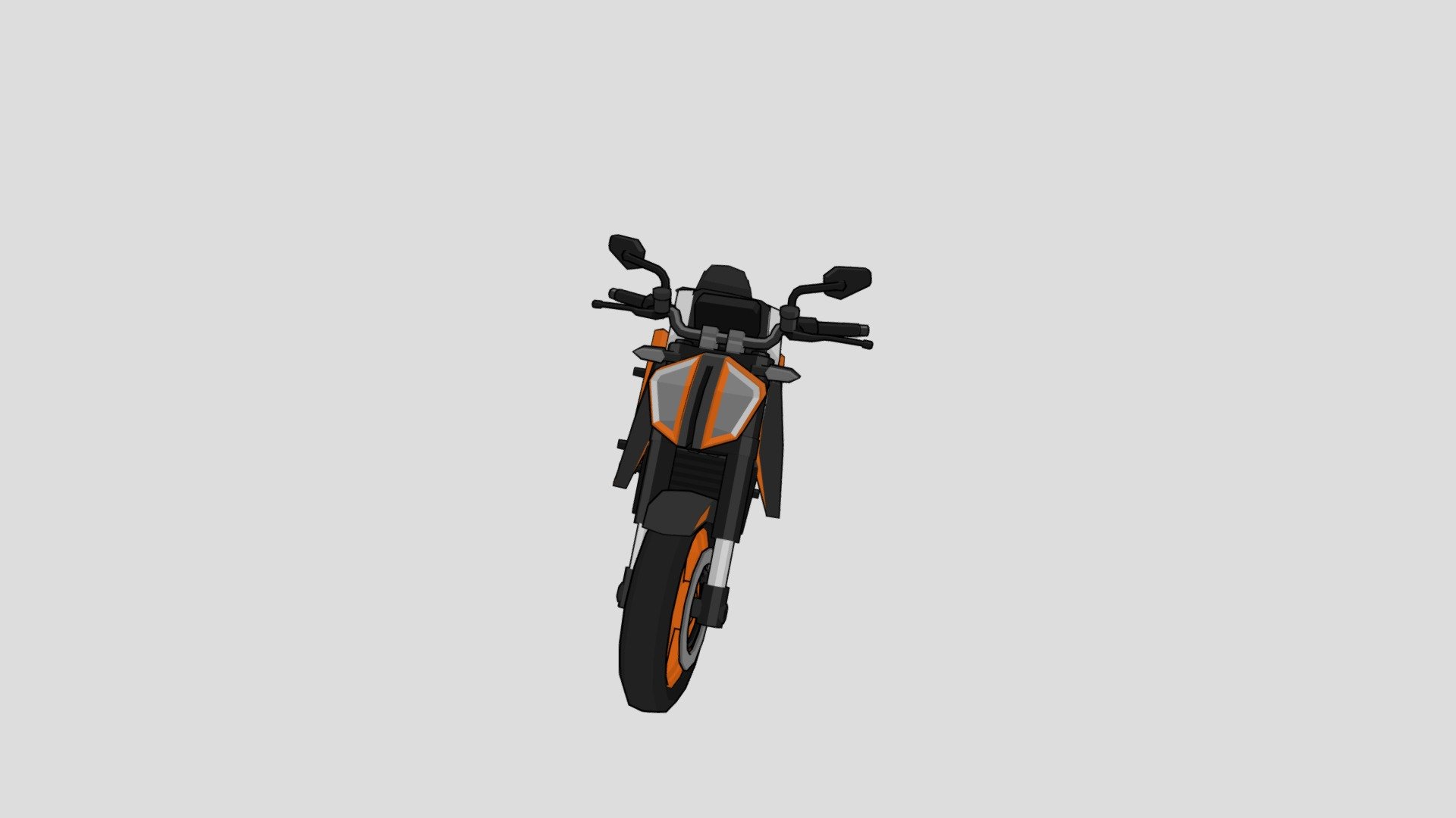 Ktm-1290-super-duke-low-poly-and-stylized - Download Free 3D model by ...