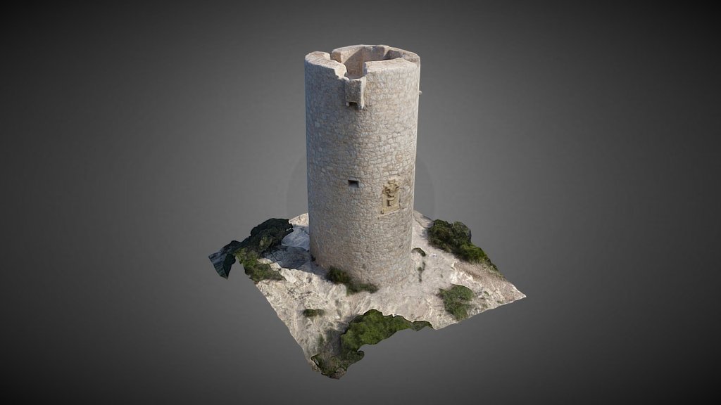 Torre Badum (Peñíscola, Castellón) - 3D model by LevARQ [d66212e ...