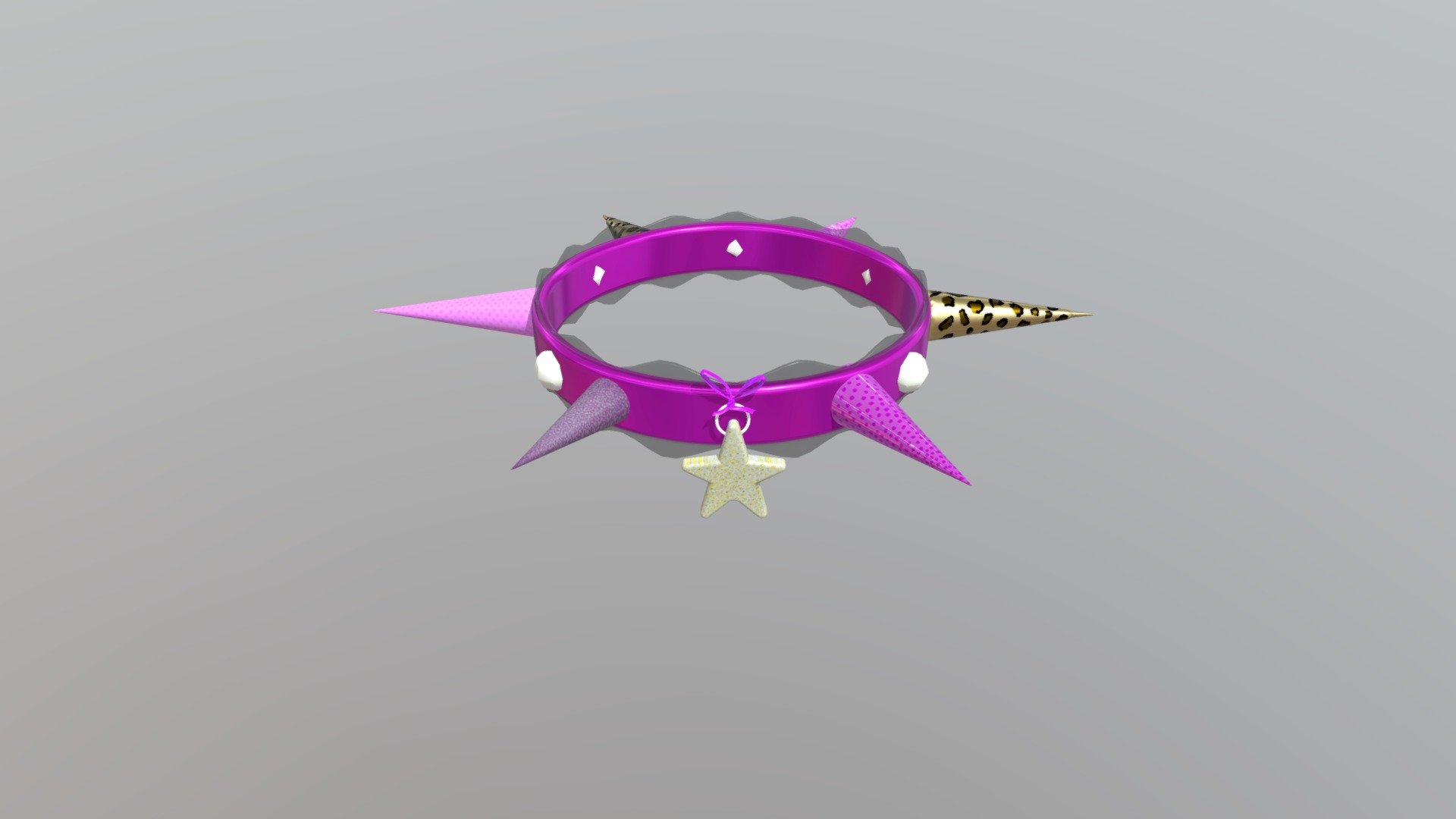 Choker 1 - 3D model by lillyparr93 [d662204] - Sketchfab