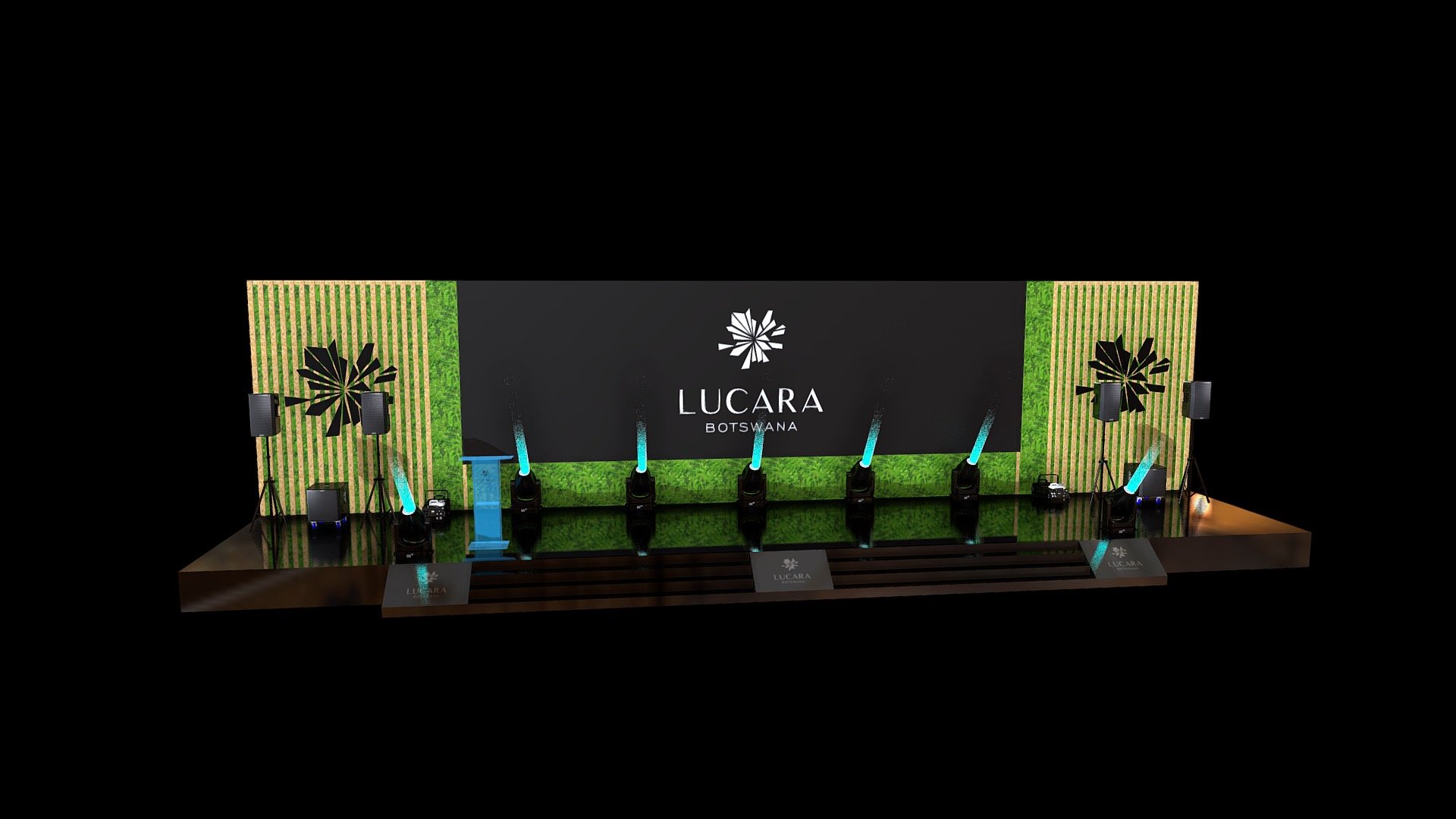 Lucara Stage - Download Free 3D model by Franky Monyatsi (@frankysydney ...