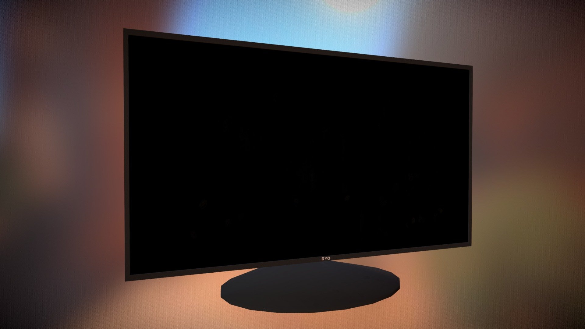 TFT Monitor - 3D model by Dokyo [d6630a9] - Sketchfab