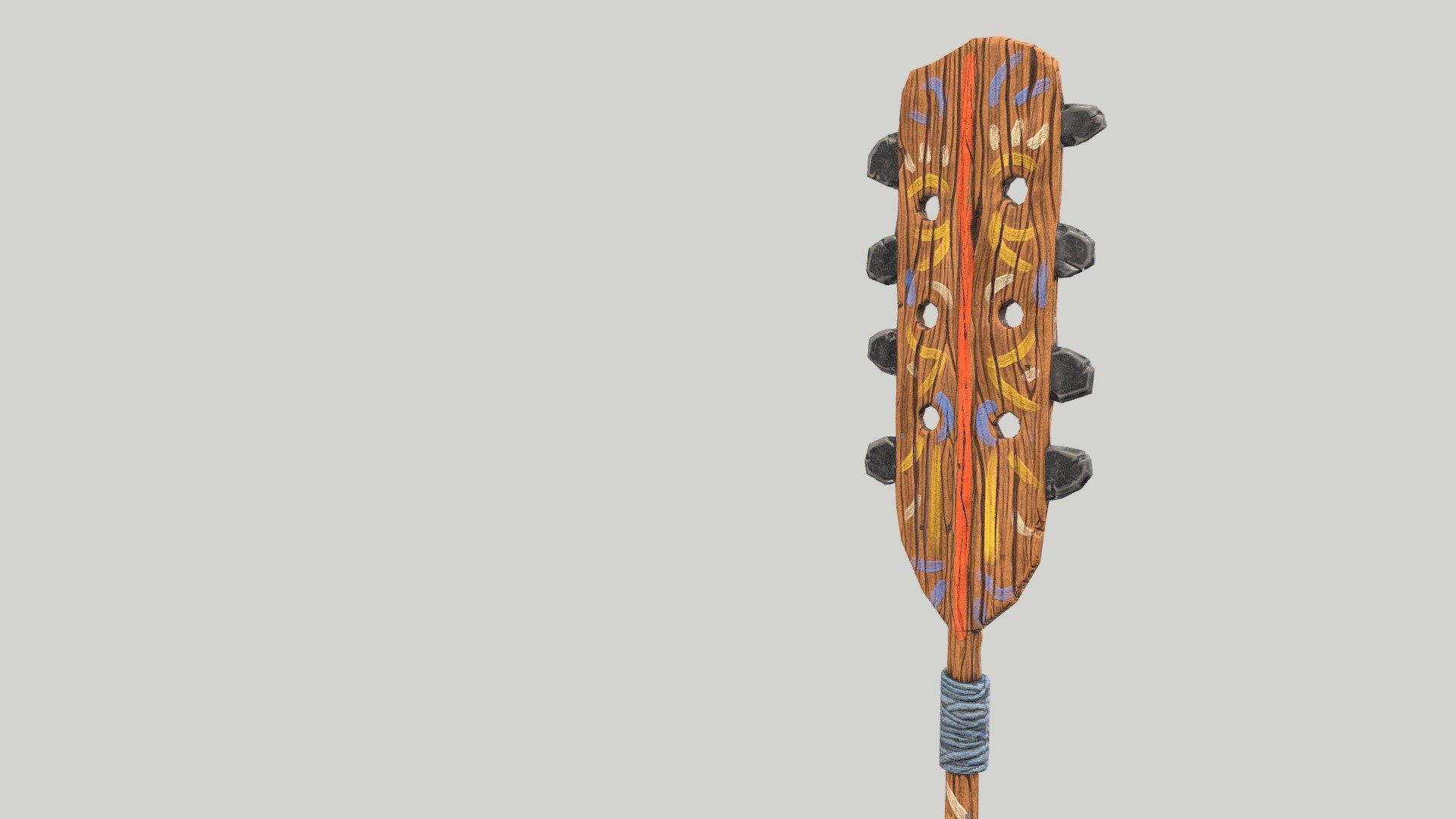 Primitive Oar Weapon - 3D model by Beck Hemsley (@beckh) [d663c98 ...