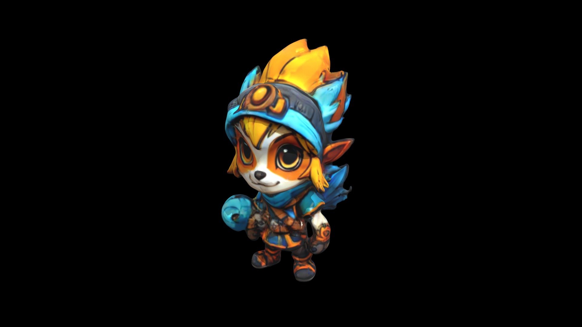 Summoners War Illustration of a female Pyrokinet - Download Free 3D ...