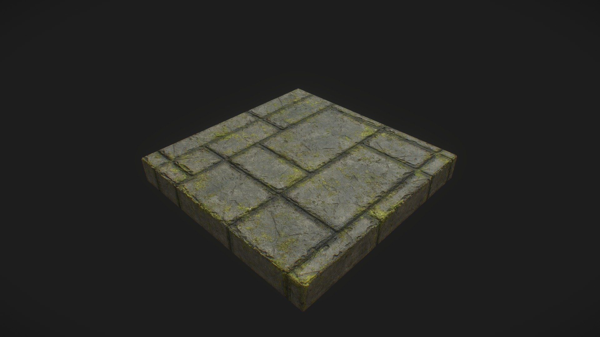 Stone Platform Game Ready Asset UE4 MICTLAN - 3D model by Micltan: The ...
