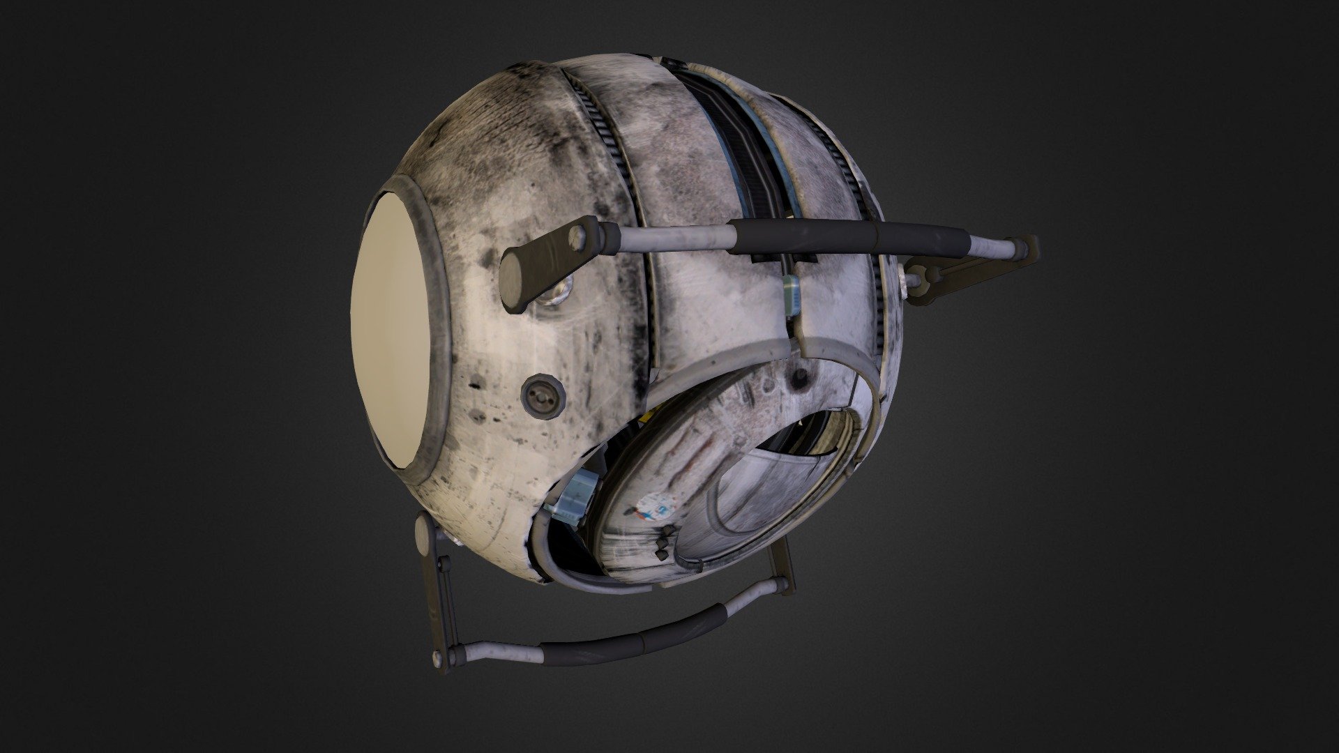 WheatleyOBJ - 3D model by MaelNison [d66644d] - Sketchfab