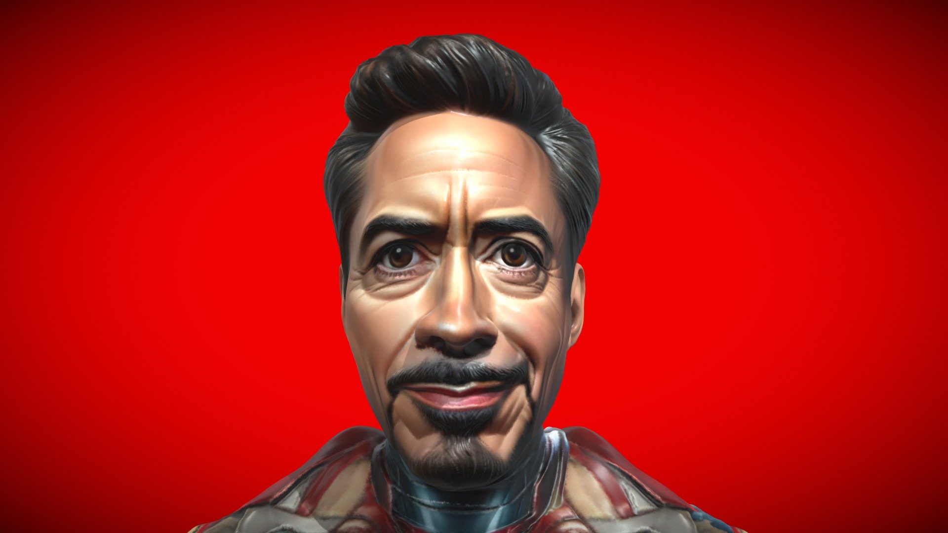 Robert Downey Jr. - 3D model by Mang (@3dmang) [d667009] - Sketchfab