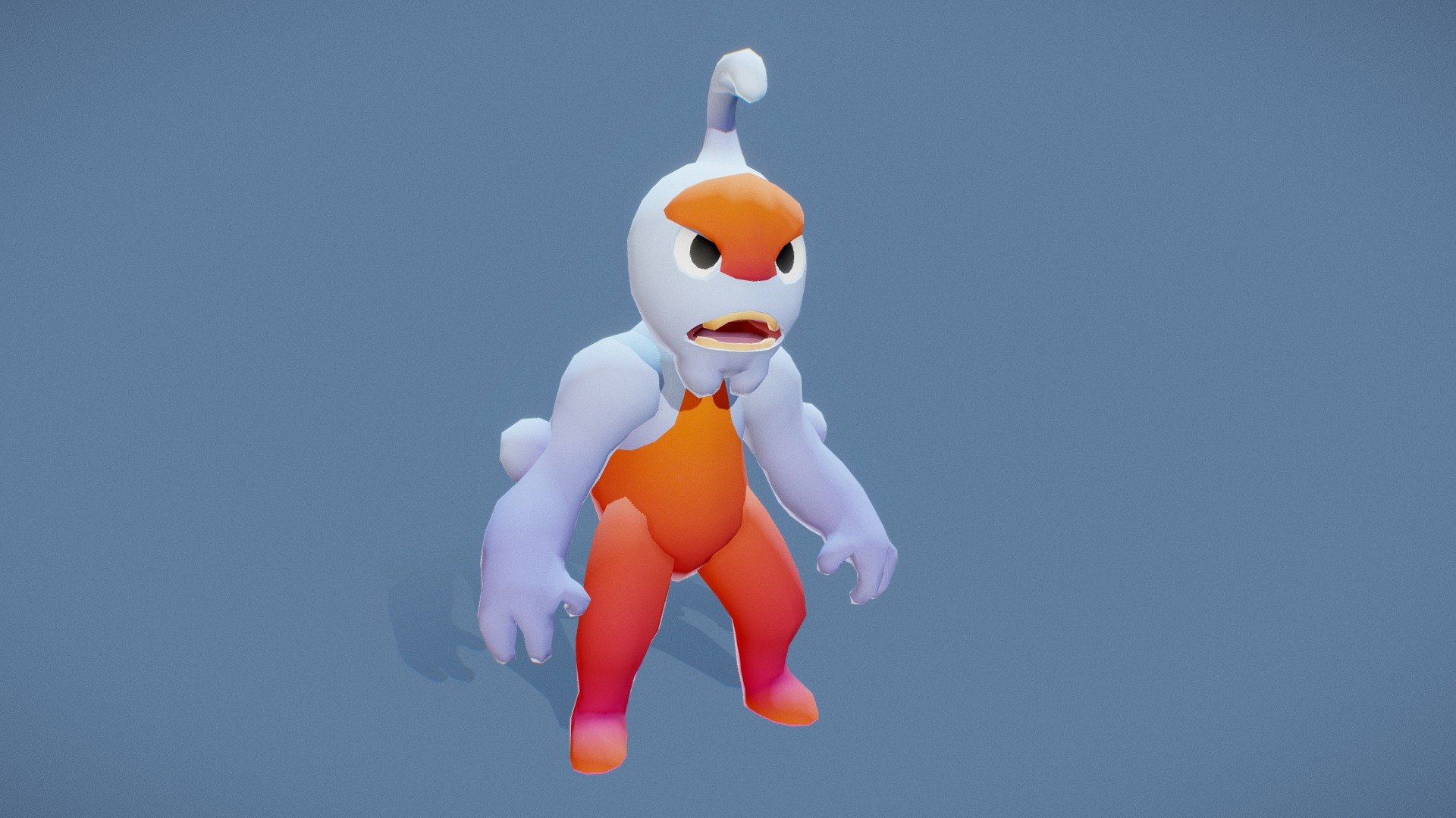 Cartoon Characters - Medium Wrestler Warrior